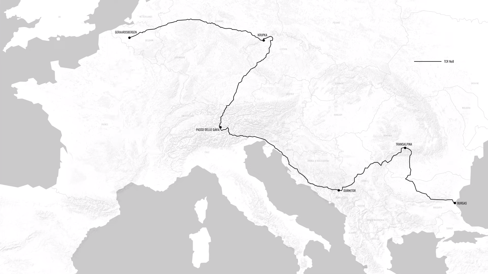 Route unveiled for Transcontinental Race 2022, the first edition in ...
