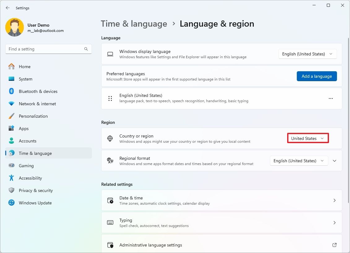 How to adjust region settings on Windows 11 | Windows Central