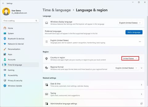 How to adjust region settings on Windows 11 | Windows Central