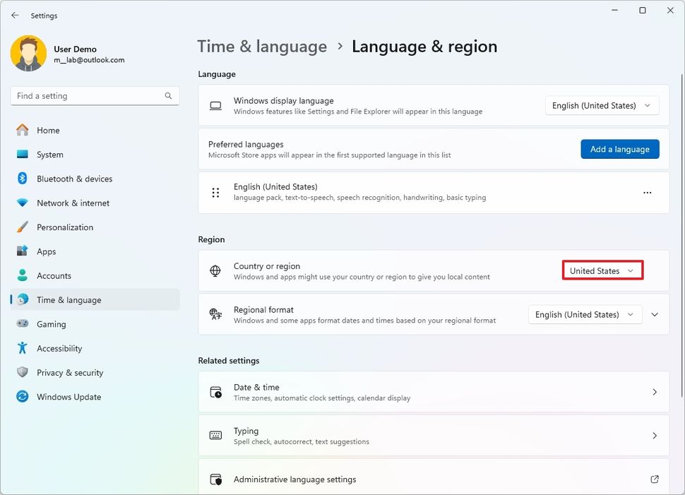 How to adjust region settings on Windows 11 | Windows Central