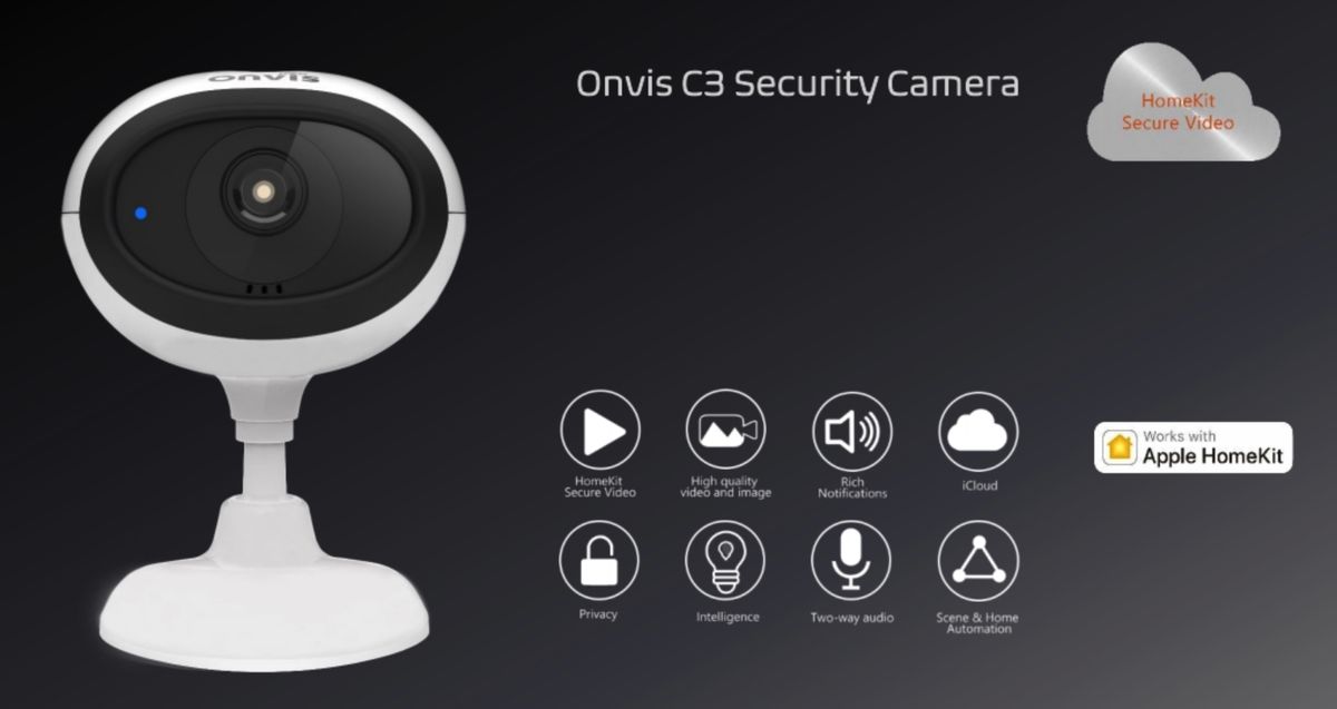 Onvis C3 HomeKit Secure Video-enabled camera now available for pre ...