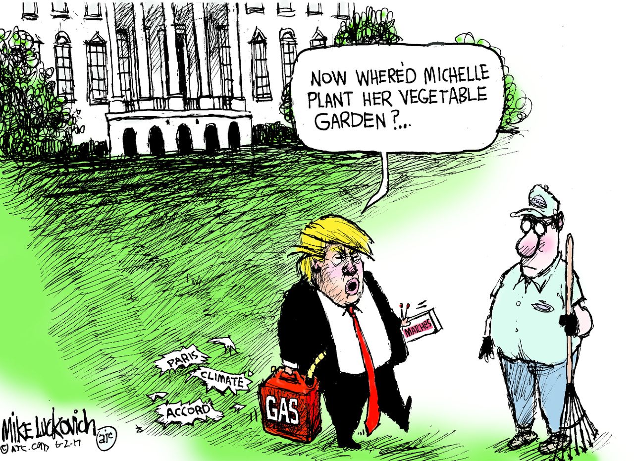 7 brutally hilarious cartoons on Trump's climate change backslide | The ...