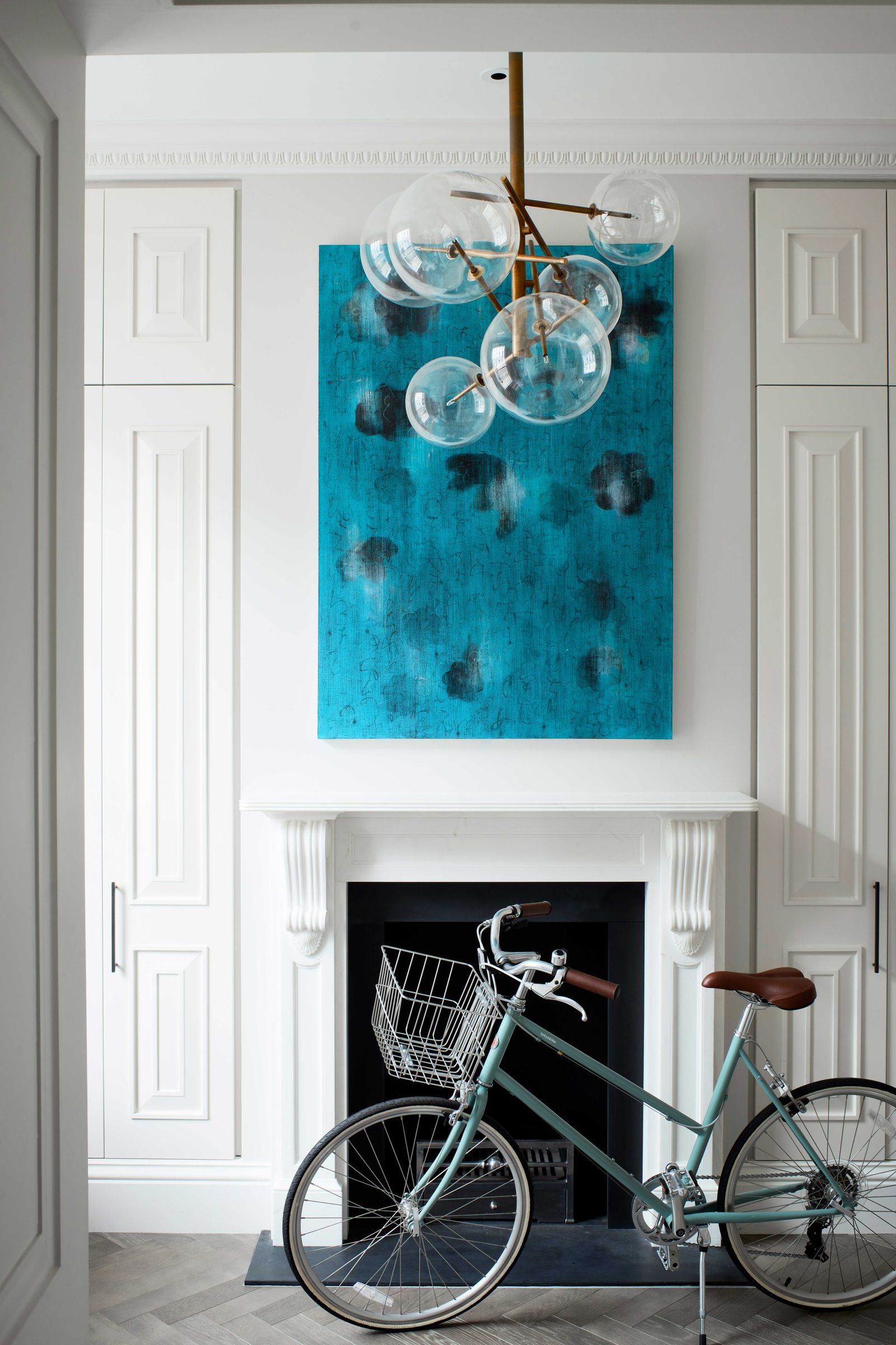 Inside a colorful London townhouse that's filled with unique designs ...