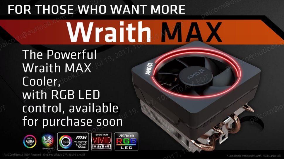 AMD Opens Up Wraith Max Cooler To Retail For $59 | Tom's Hardware