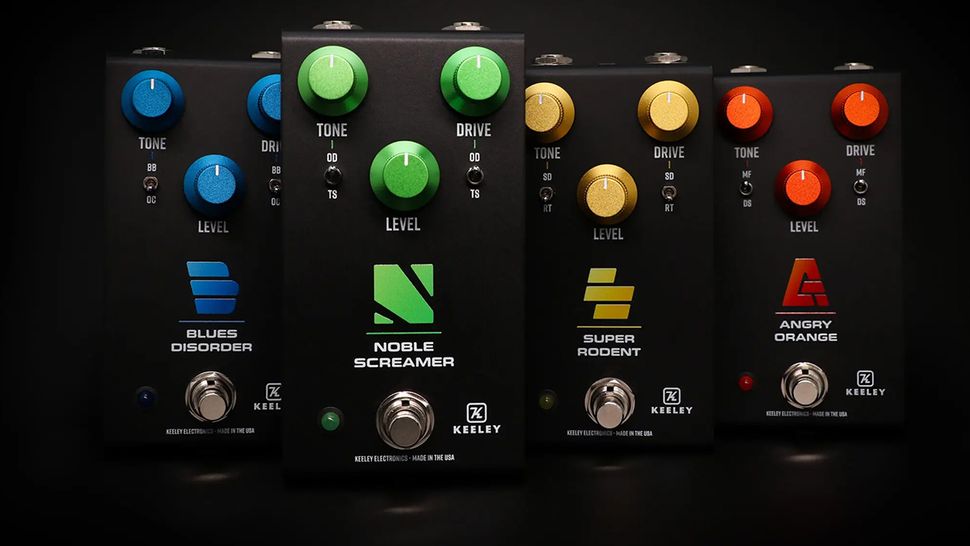Keeley’s 4-in-1 Series replicates classic circuits that can be ...