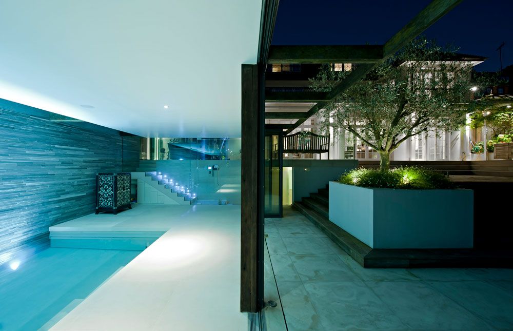 An Enviable Rear Extension With Swimming Pool in London's Highgate