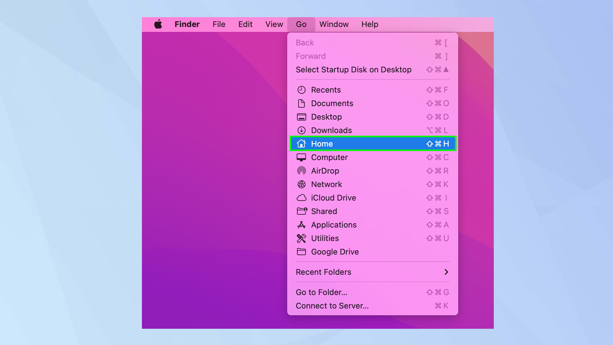 How To Find The Home Folder On Mac And Add It To Finder Tom s Guide