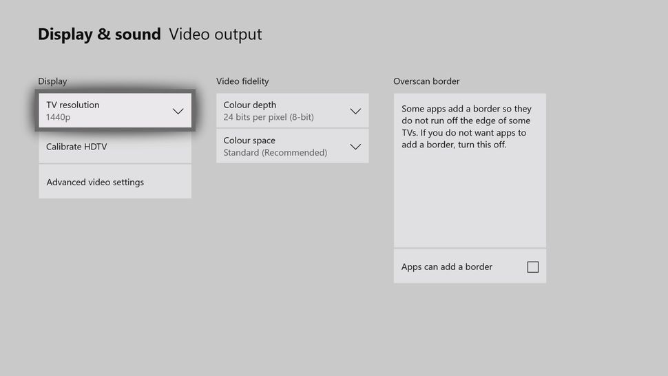 How to enable Xbox One 1440p support for Xbox One X and Xbox One S ...