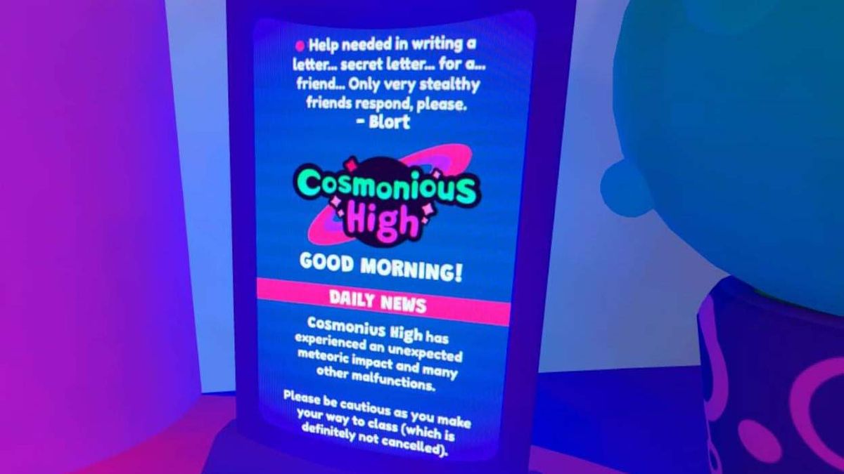 Cosmonious High review: back to summer school in the metaverse | Laptop Mag