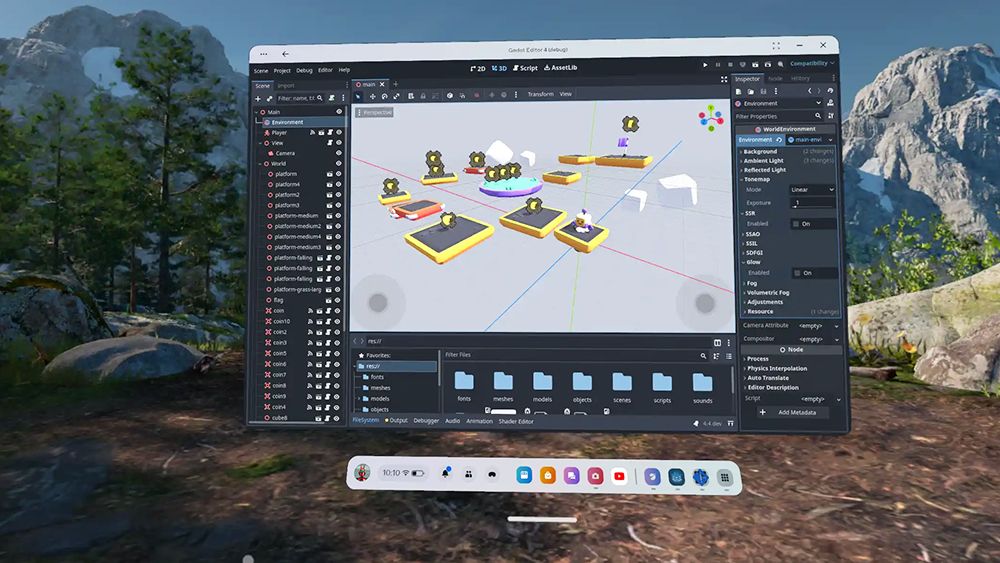 Godot engine Meta Quest port means we can now make games without a computer | Creative Bloq