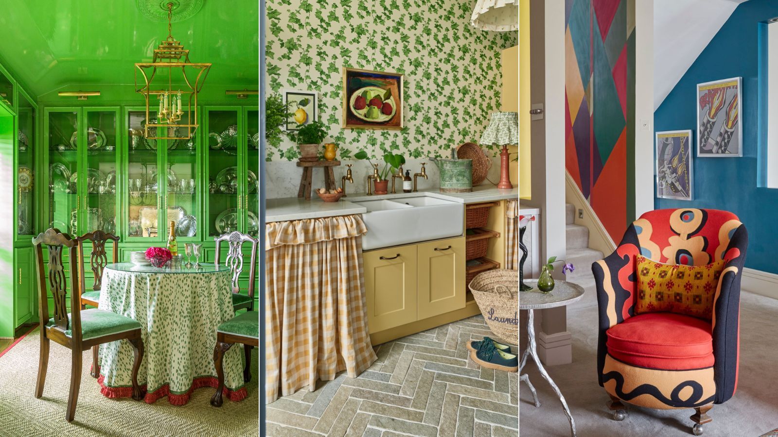 How to do maximalism in a small room