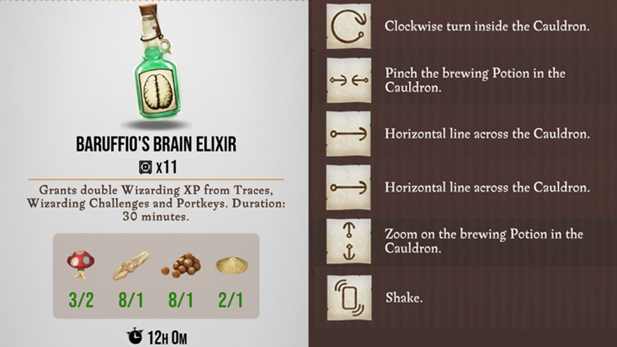 Harry Potter: Wizards Unite Master Notes to speed up your potion ...