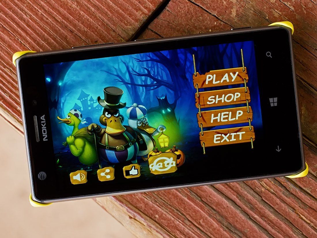 The Return of the Ducks, a Windows Phone shooter game that has run a ...