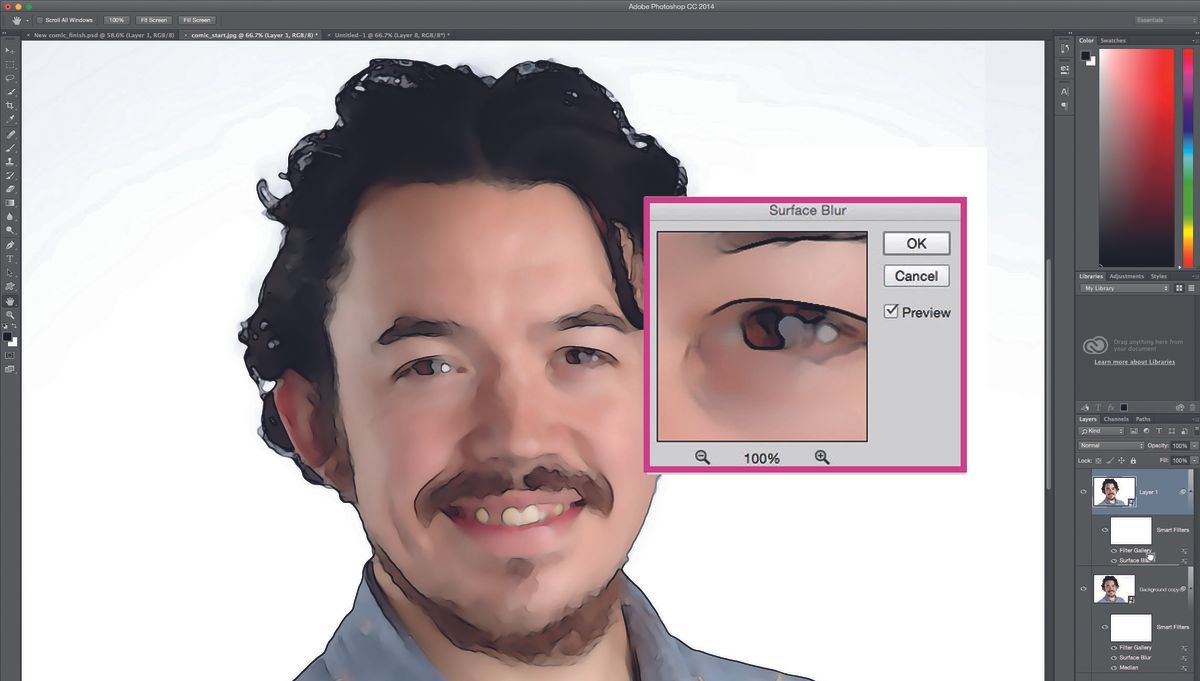 How to create a comic book portrait in Photoshop | Digital Camera World
