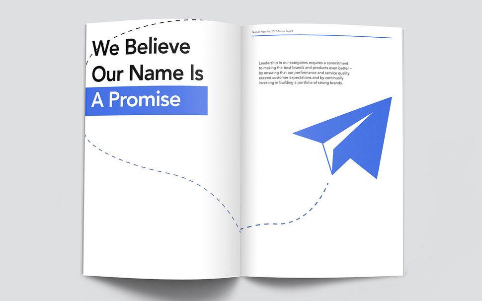 8 cool annual report designs | Creative Bloq