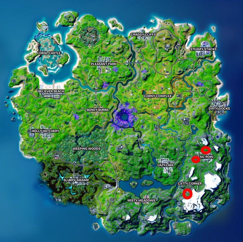 Fortnite: Where to place video cameras at different landing ship ...