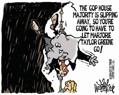 Today's political cartoons - April 1, 2024 | The Week