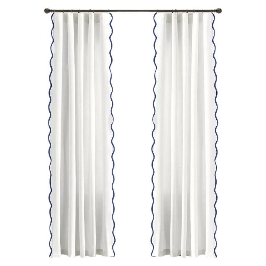 Scallop Curtains are Trending — These are the Best to Buy | Livingetc