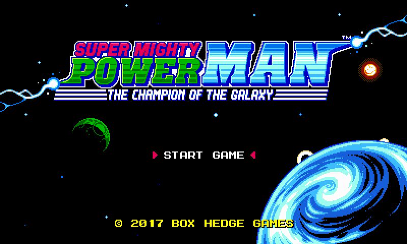 Super Mighty Power Man is a neat-looking old school Mega Man throwback ...