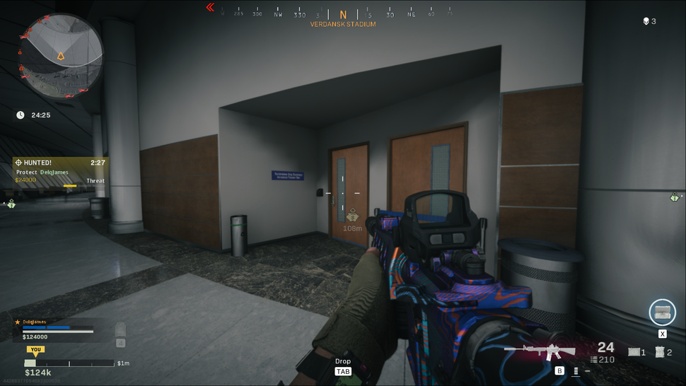 Where to find Warzone Stadium keycards and stadium access code for the ...