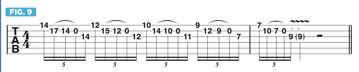 How to use alternating four- and five-note patterns to add intrigue to ...