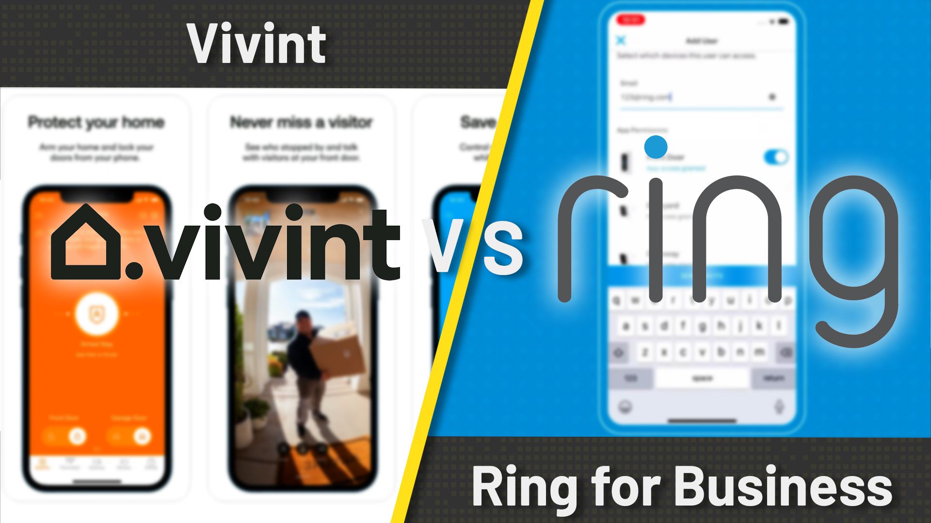 Vivint vs. Ring for Business | IT Pro