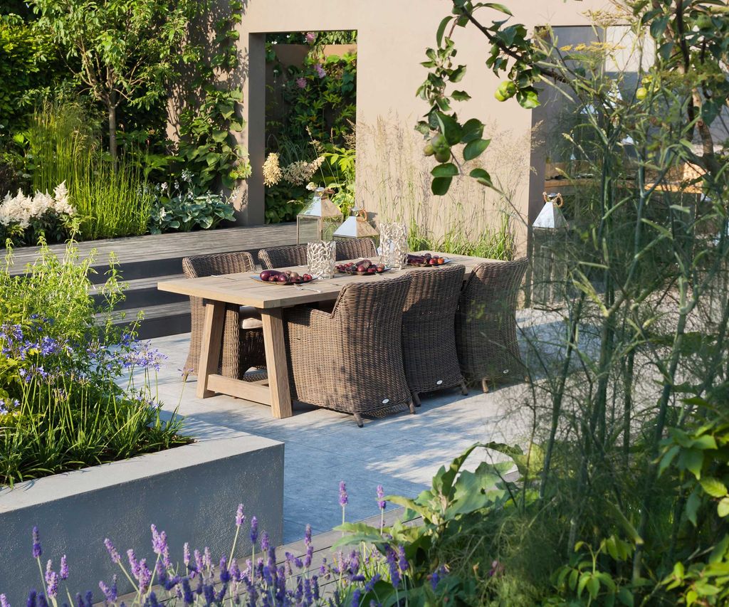 How to make a patio look expensive – 5 tips for a luxe space | Homes ...
