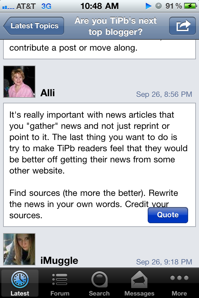 Tapatalk forum viewer for iPhone - app review | iMore