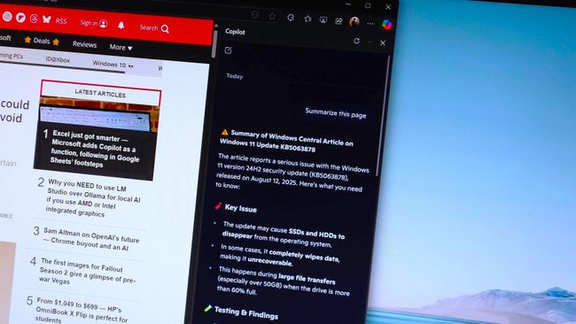 How to summarize web pages with Bing Chat in Microsoft Edge | Windows ...