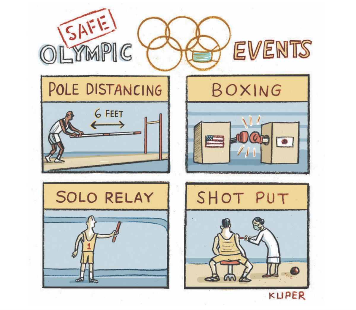 pandemic olympics | The Week