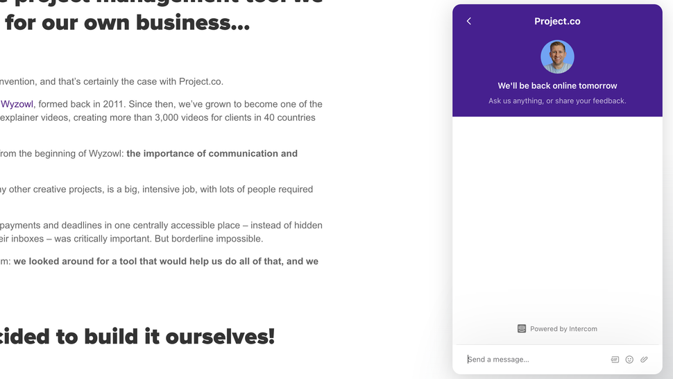 Project.co review | TechRadar