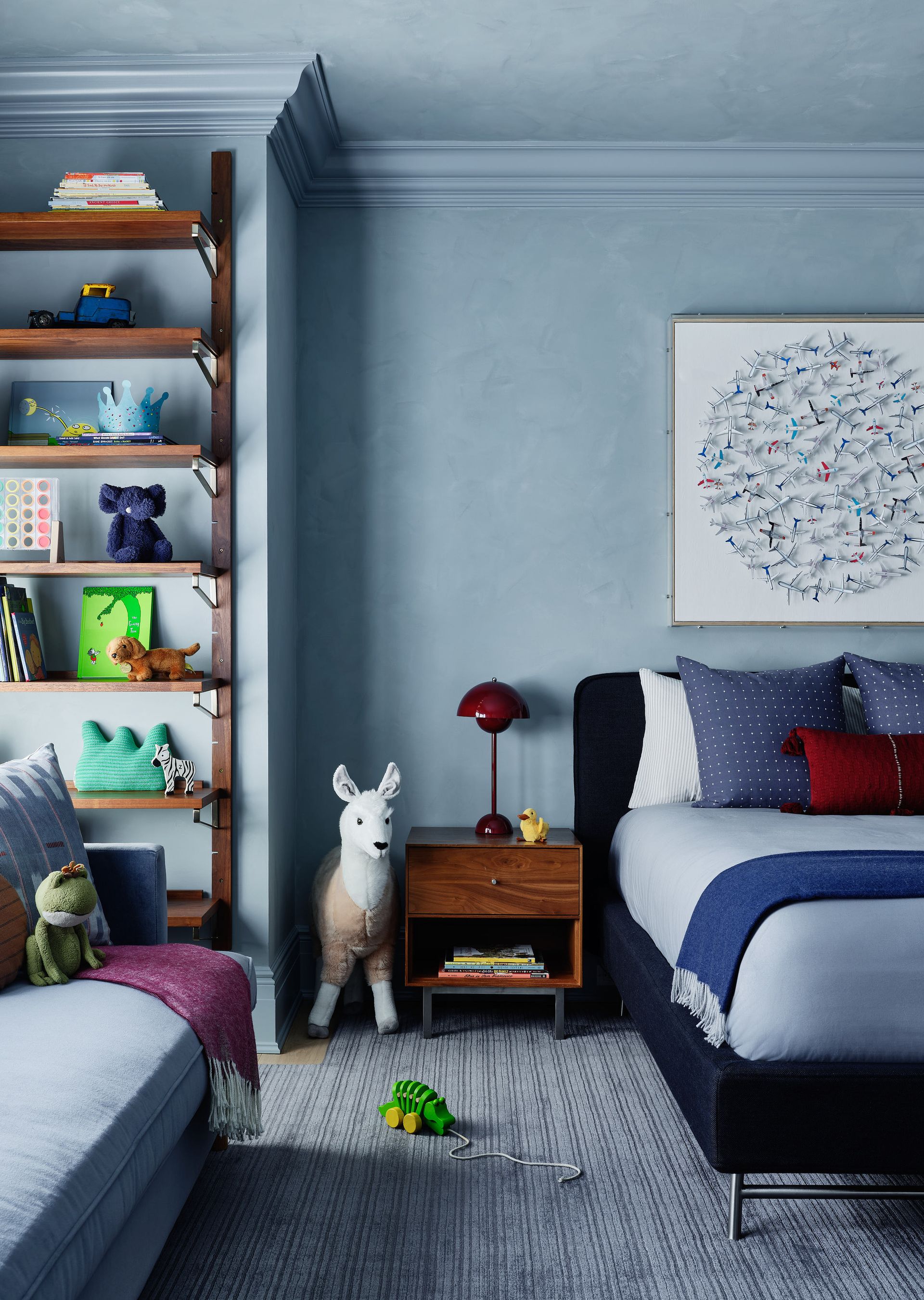 What a Paint Color Expert Would Pair With Light Blue Walls | Livingetc