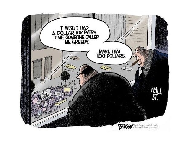 Wall Street's greedy greed | The Week