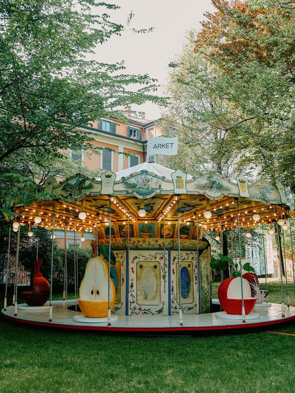 Laila Gohar launches Arket collection with a fruit and veg carousel ...