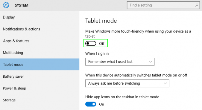 How to Enable or Disable Tablet Mode in Windows 10 | Laptop Mag