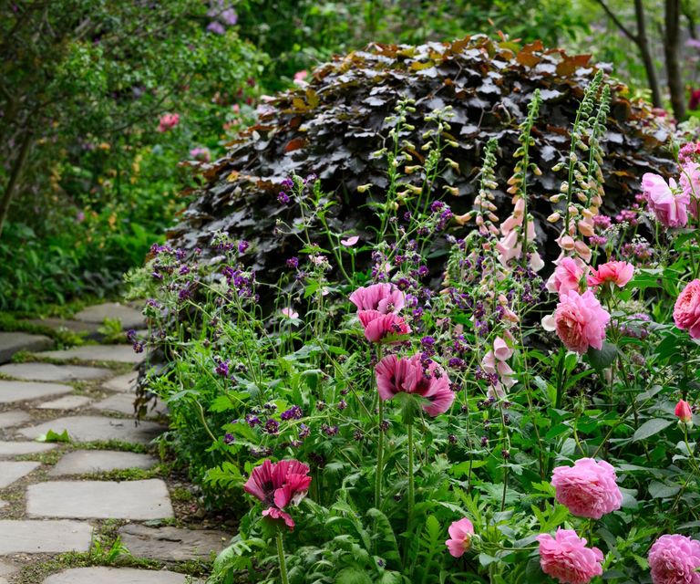 The Glasshouse Garden by Jo Thompson is a masterclass in color | Homes and Gardens