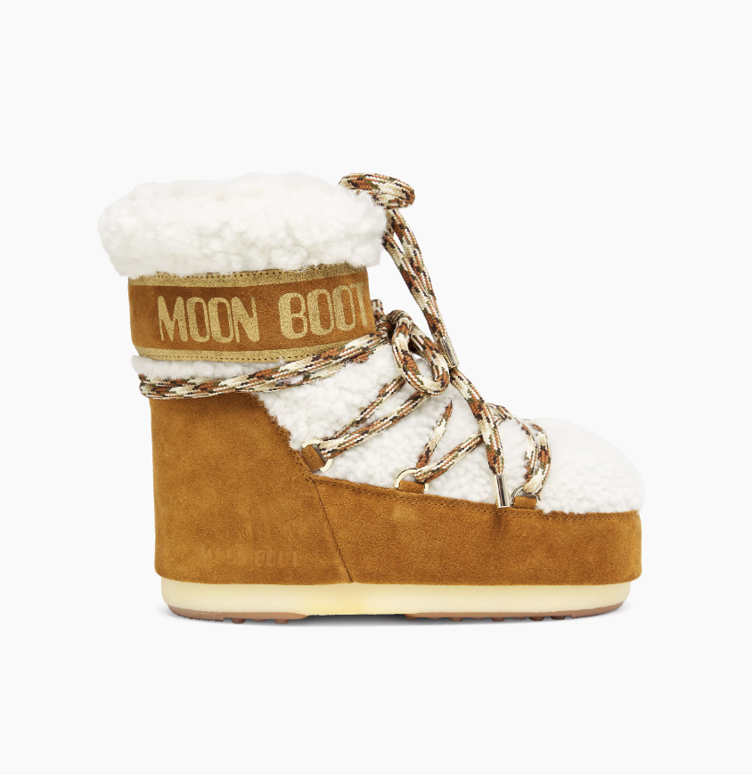 Millie Bobby Brown Perfectly Matches Her Poodle in Designer Moon Boots ...