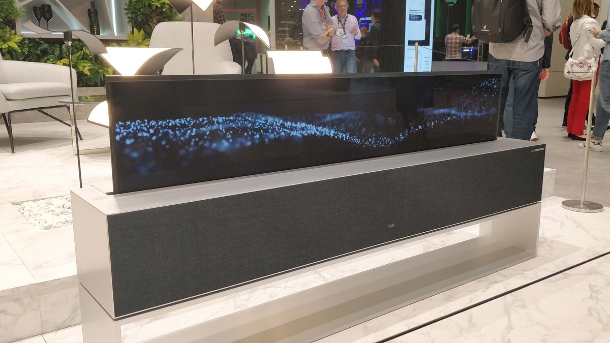 Hands on: LG Signature Series OLED TV R (65R9 rollable television ...