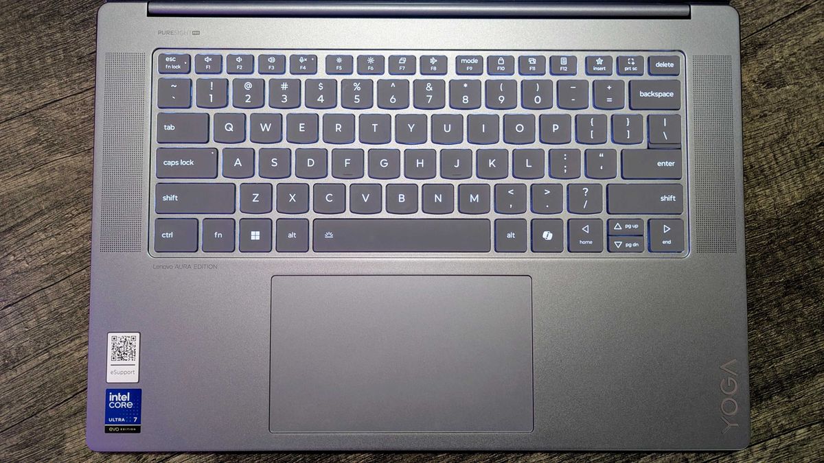 Lenovo Yoga Slim 7i (Gen 9) Aura Edition review: Not quite the Intel ...