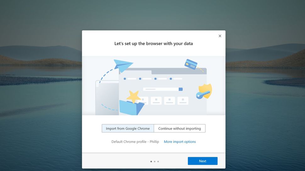 How to import Chrome bookmarks and extensions to the Edge browser ...