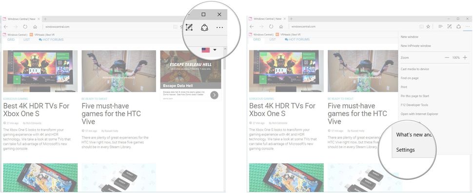 How to disable Flash in Edge for Windows 10 | Windows Central