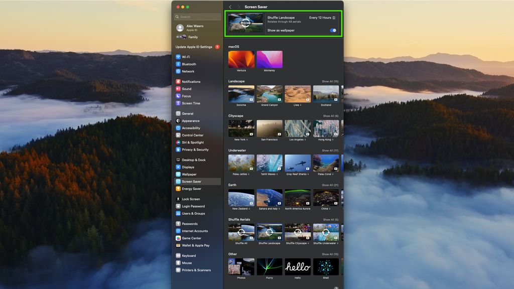 How to use video screensavers in macOS Sonoma | Tom's Guide