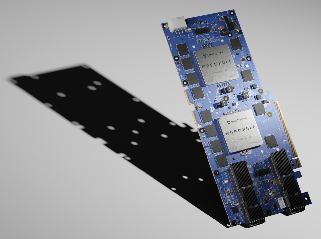 Tenstorrent's RISC-V-based Wormhole AI accelerators are available for ...