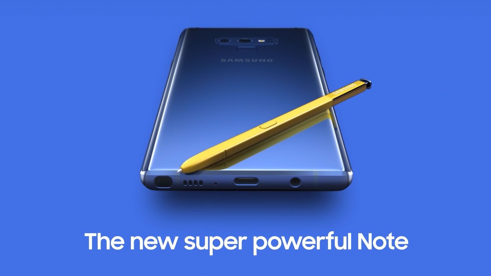 Samsung Galaxy Note 9 official video leak shows it'll offer a huge 1TB ...