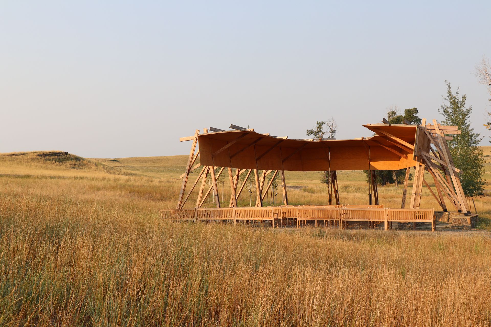 Francis Kéré designs Xylem pavilion at Tippet Rise, Montana | Wallpaper*
