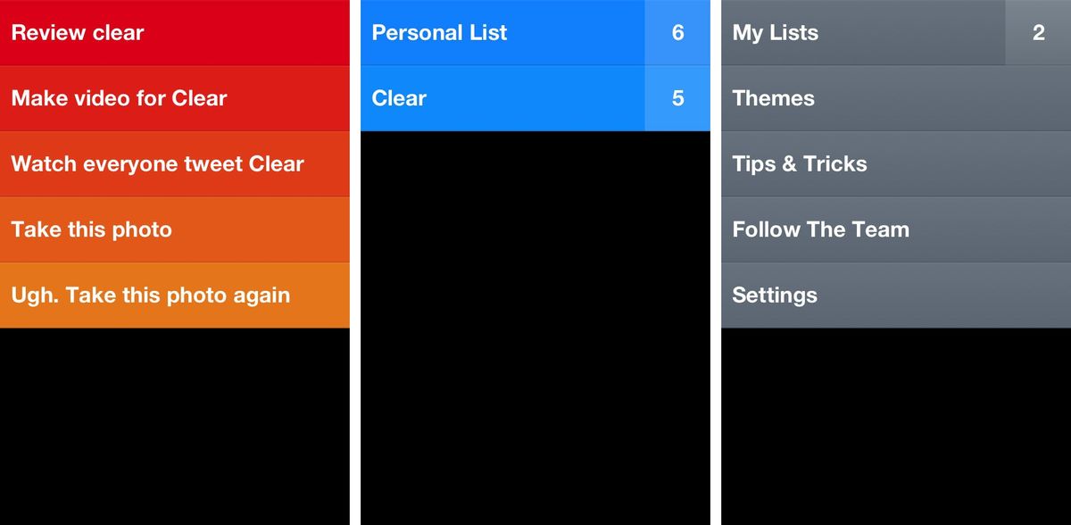 Clear review: bright, bold task list manager for iPhone | iMore