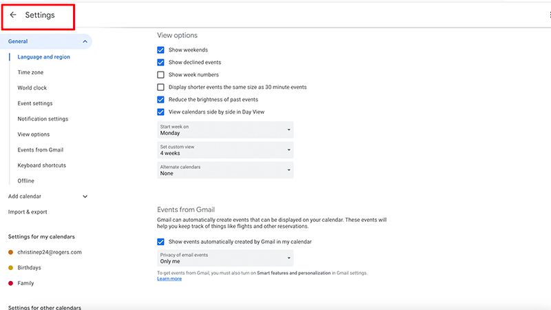 How to create a custom view in Google Calendar - Kowatek Solar LTD