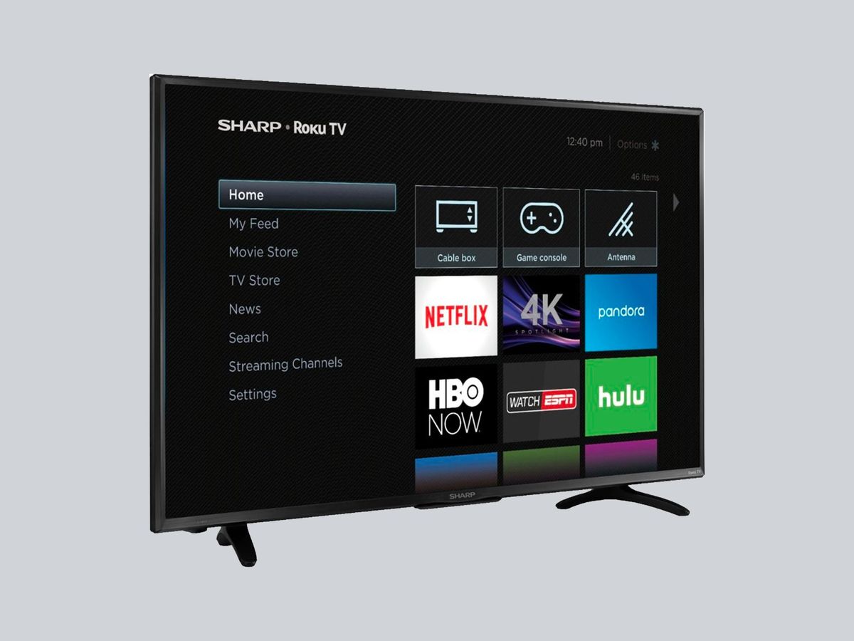 Binge your favorite shows with $80 off Sharp's 50-inch 4K Roku TV ...