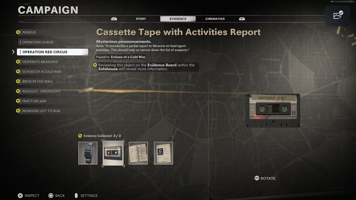 Call of Duty: Black Ops Cold War Evidence locations | Tom's Guide