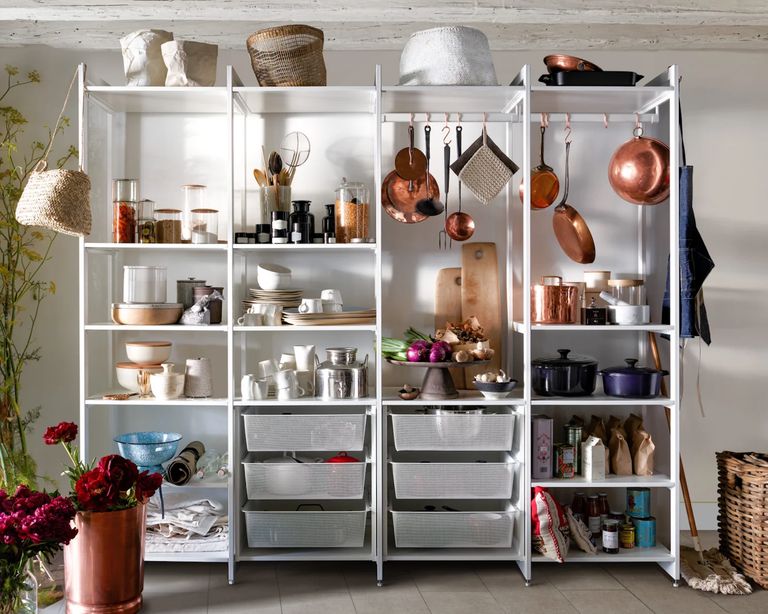 10 small kitchen pantry ideas for stunning storage | Real Homes